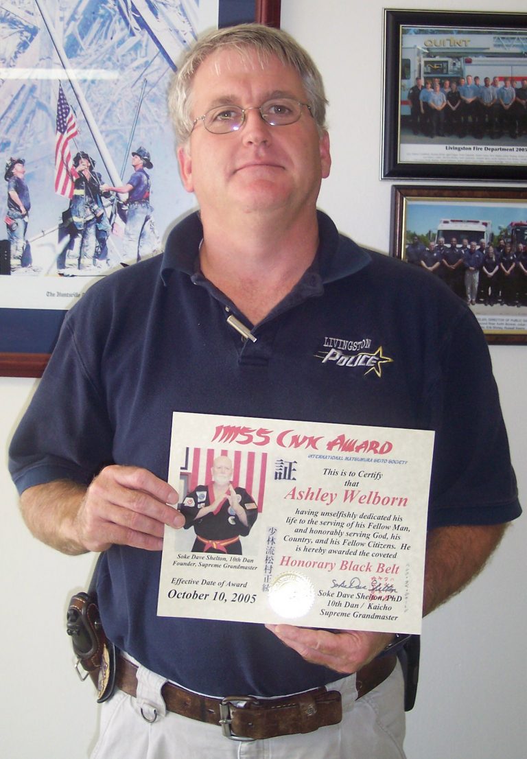 Chief Ashley Welborn - The International Matsumura Seito Society