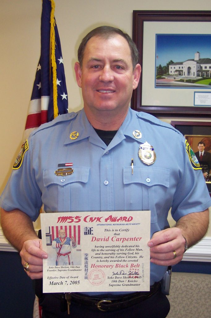 Chief David Carpenter - The International Matsumura Seito Society