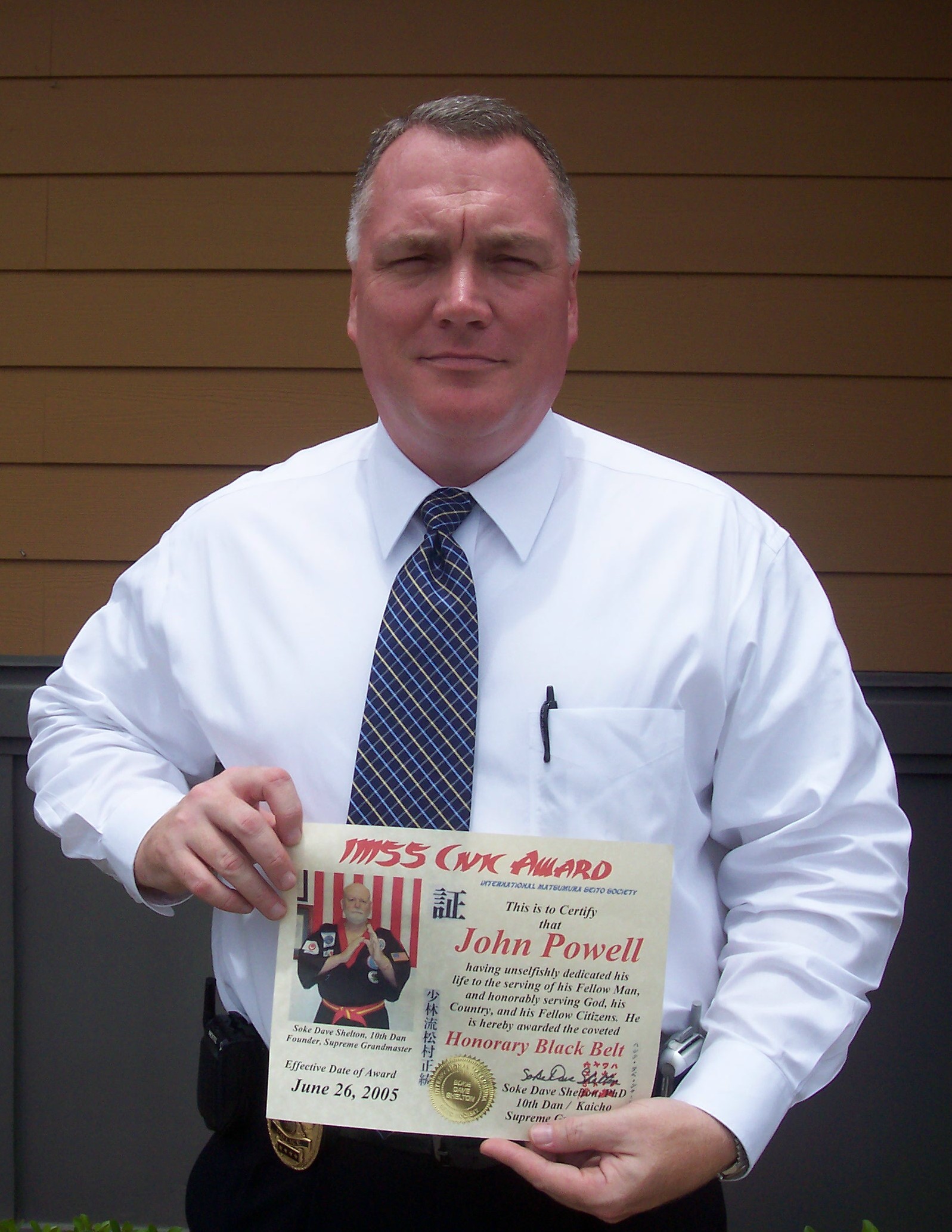 Chief John Powell - The International Matsumura Seito Society