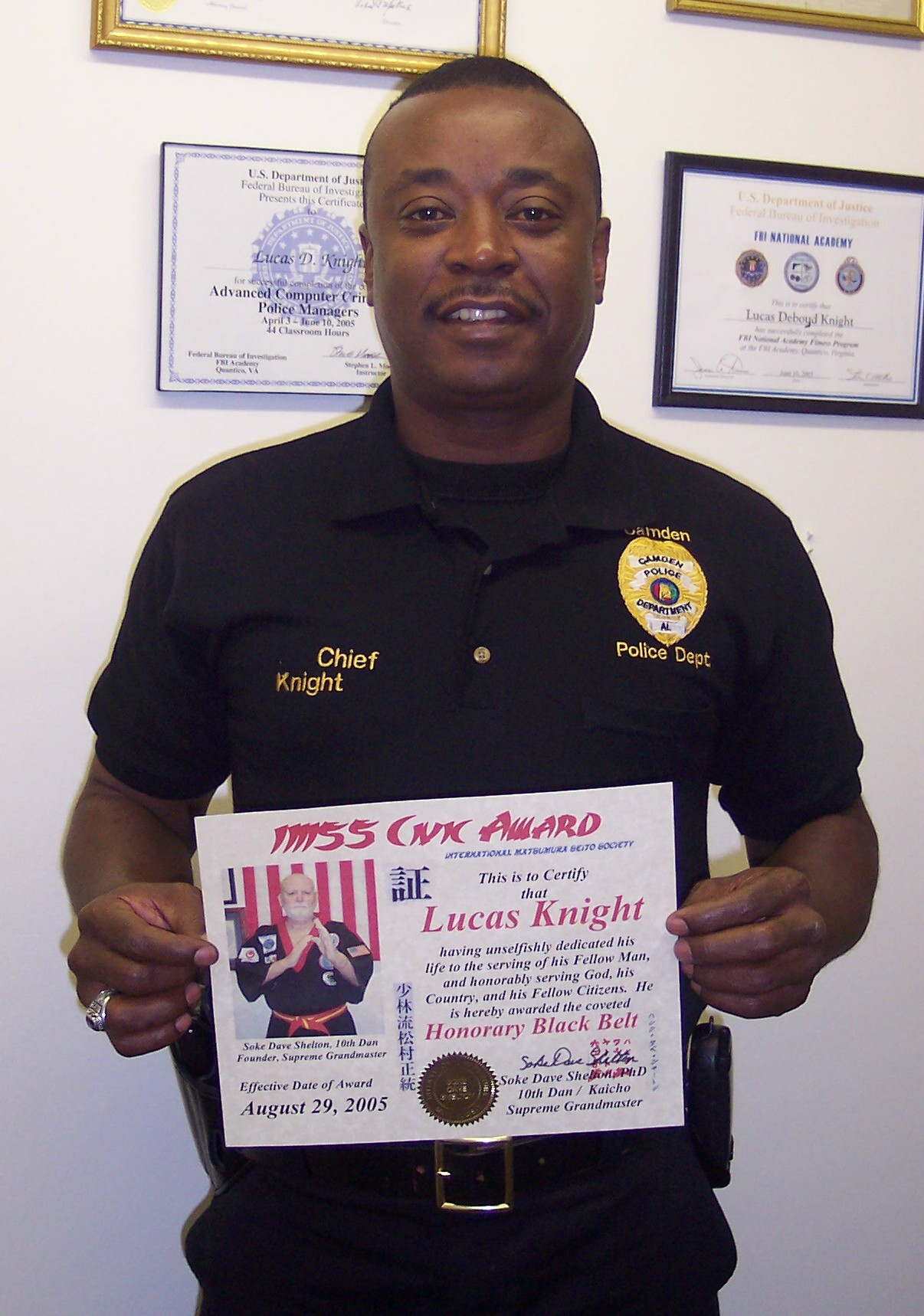 Chief Lucas Knight - The International Matsumura Seito Society