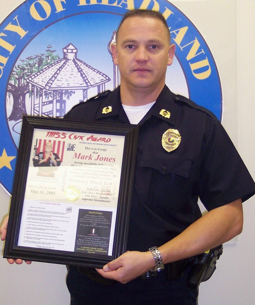 Chief Mark Jones - The International Matsumura Seito Society