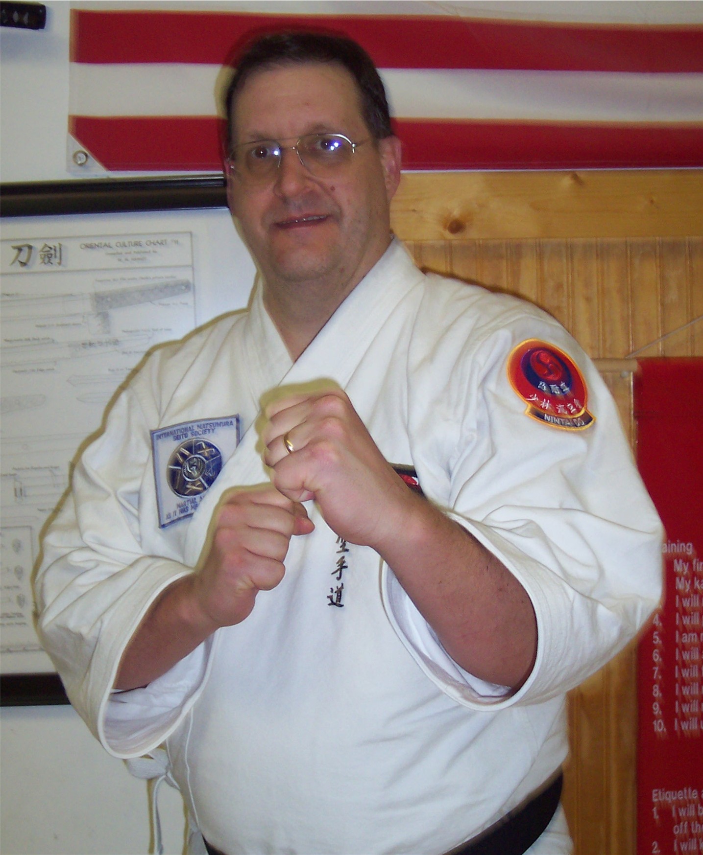 Sempai Paul Britton, 1st Dan - The International Matsumura Seito Society