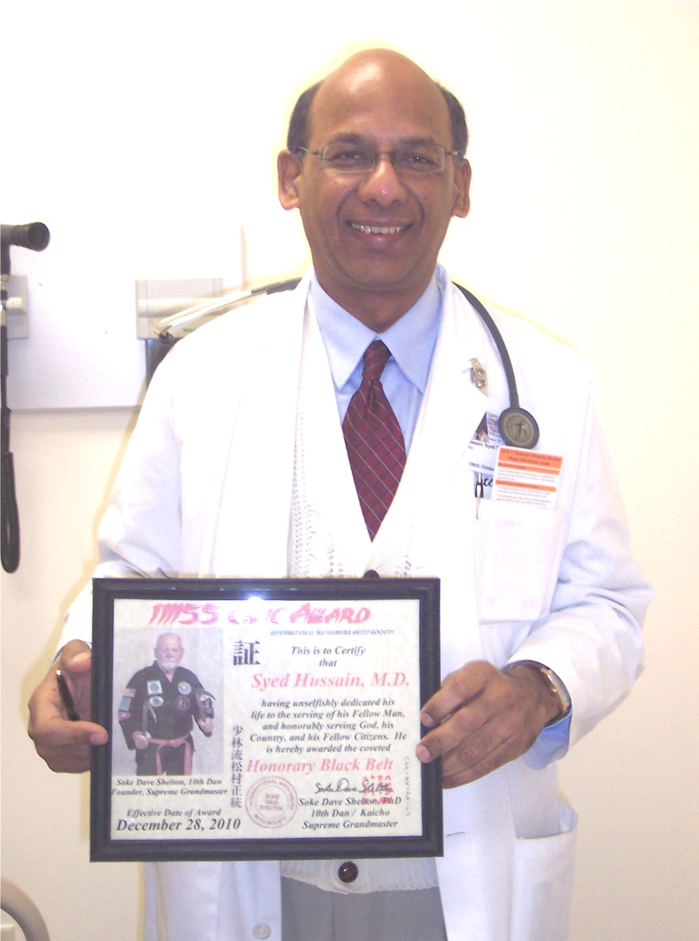 Dr. Syed Hussian, M.D., N.P.H. - The International Matsumura Seito Society